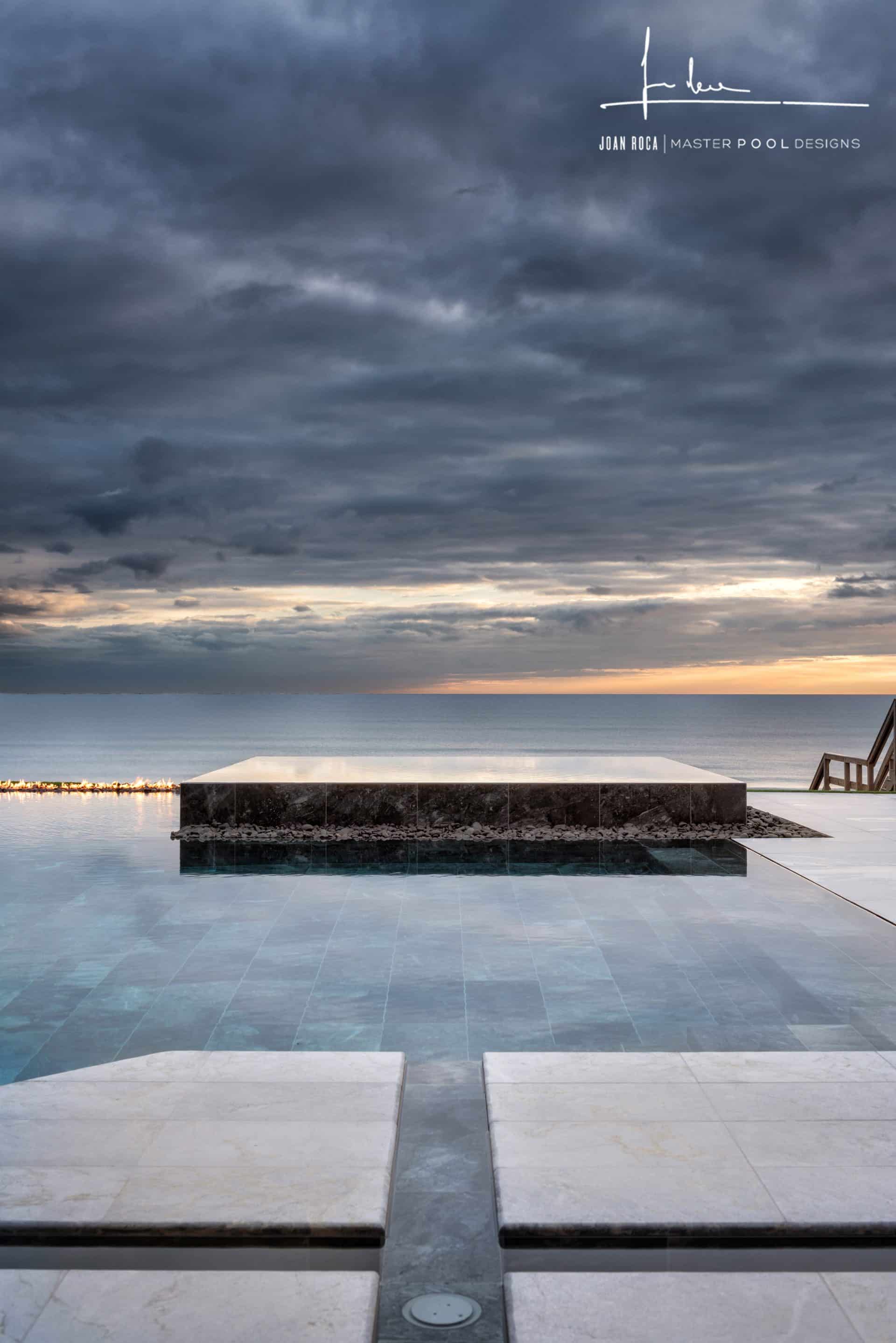 Custom Swimming Pool Design Ponte Vedra With Fire Feature