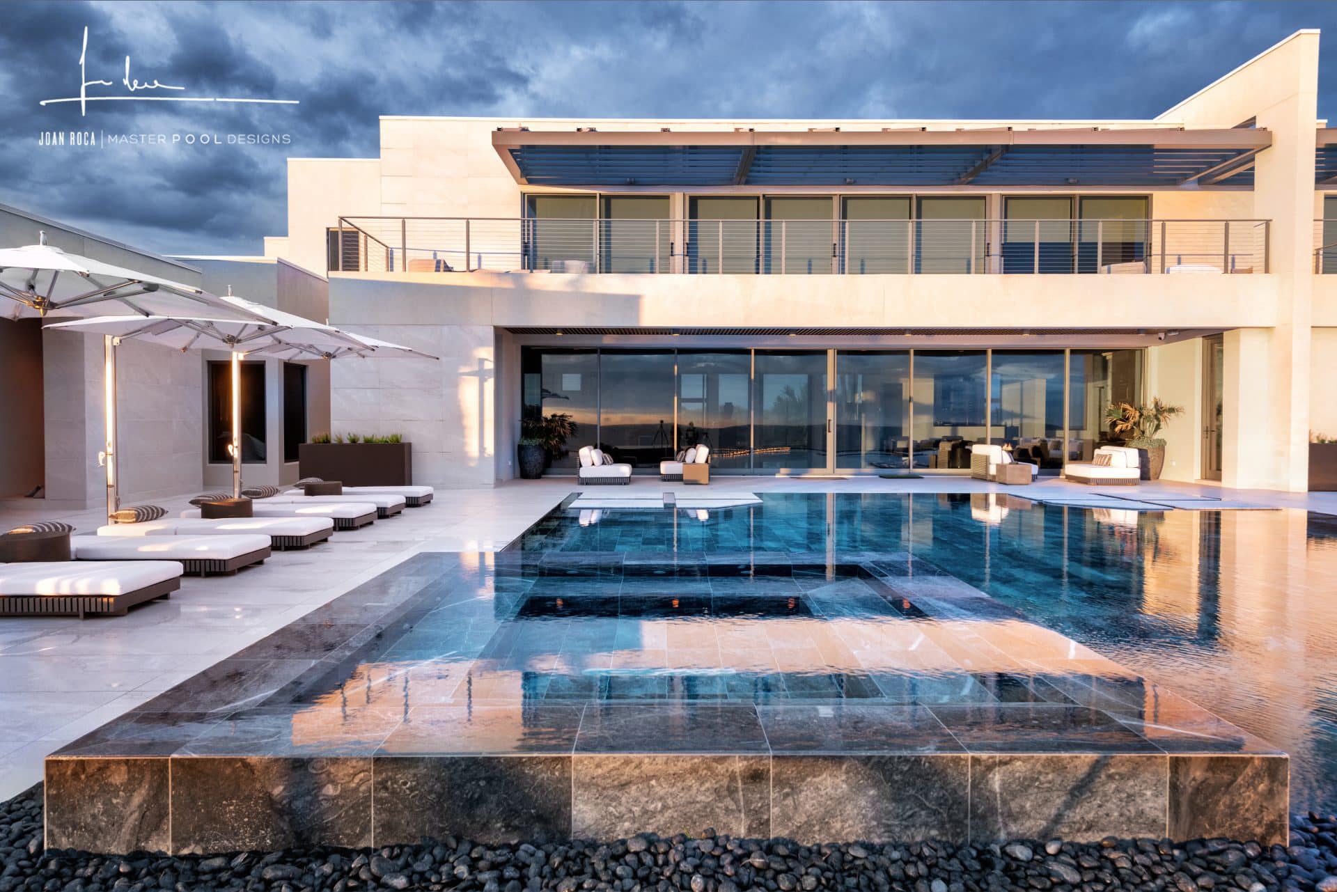 Custom Swimming Pool Design Ponte Vedra With Fire Feature